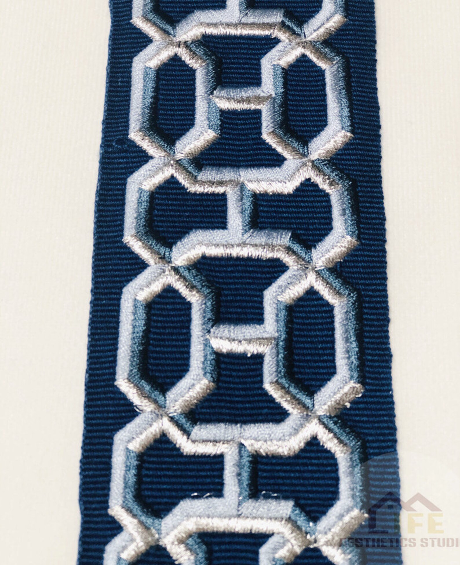 Geometric Border Trim,2.7"embroidery Trim Tape,curtain Trim by the Yard ...