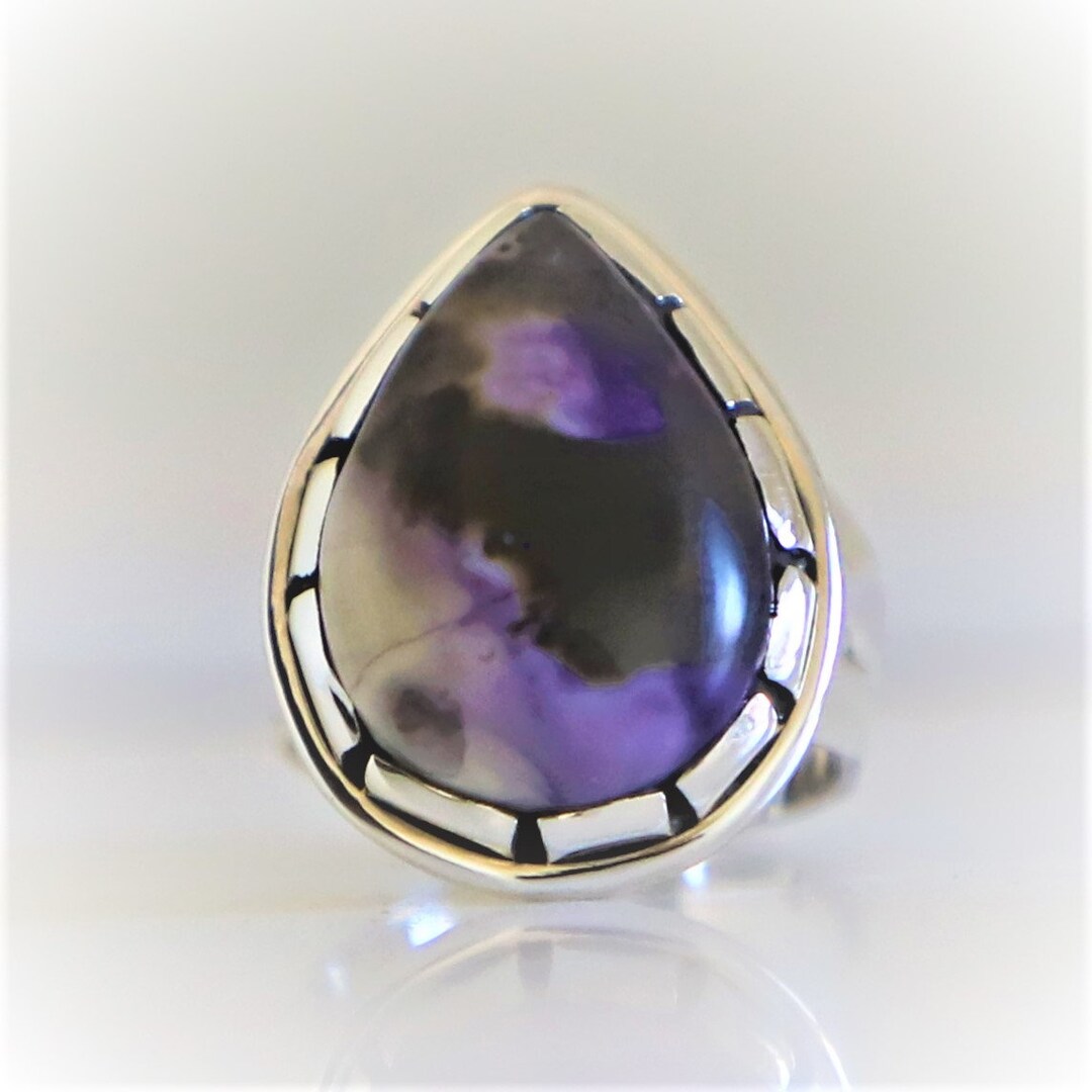 Bertrandite Aka Tiffany Stone Ring, Handmade Jewelry, 925sterling ...