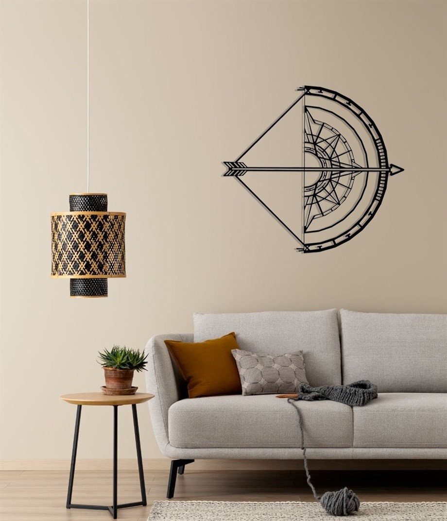 Arrow Wall Art Svg,dxf, EPS,AI and PDF Files.plasma Cut File,wall Art ...