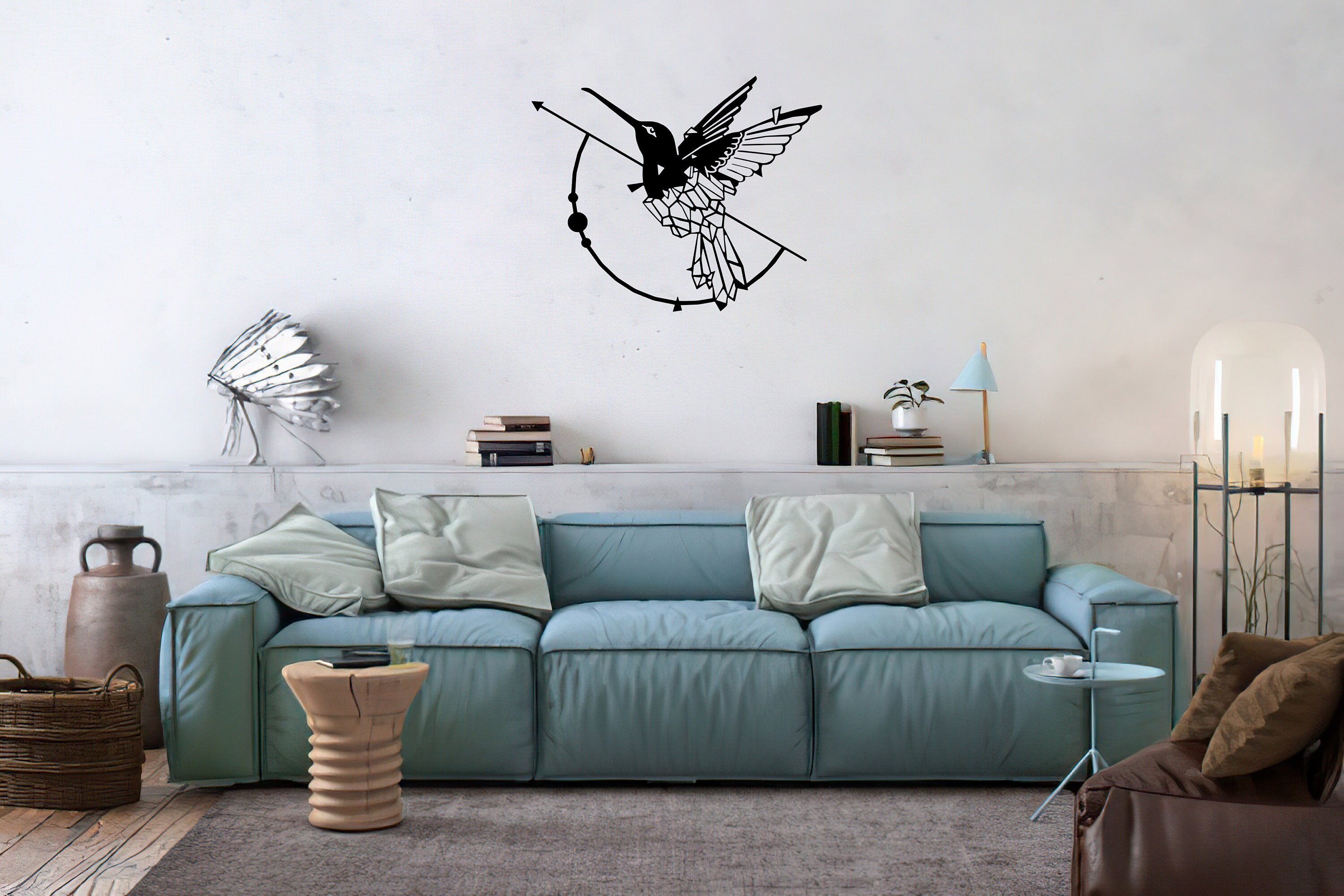 Humming Bird Wall Art Svg,dxf, EPS,AI and PDF Files.plasma Cut File ...