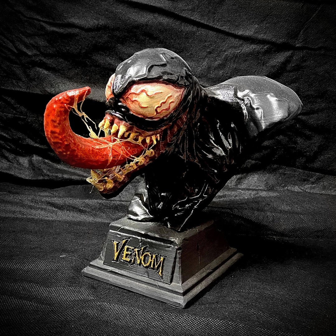Venom Bust 3D Printable Stl - Etsy