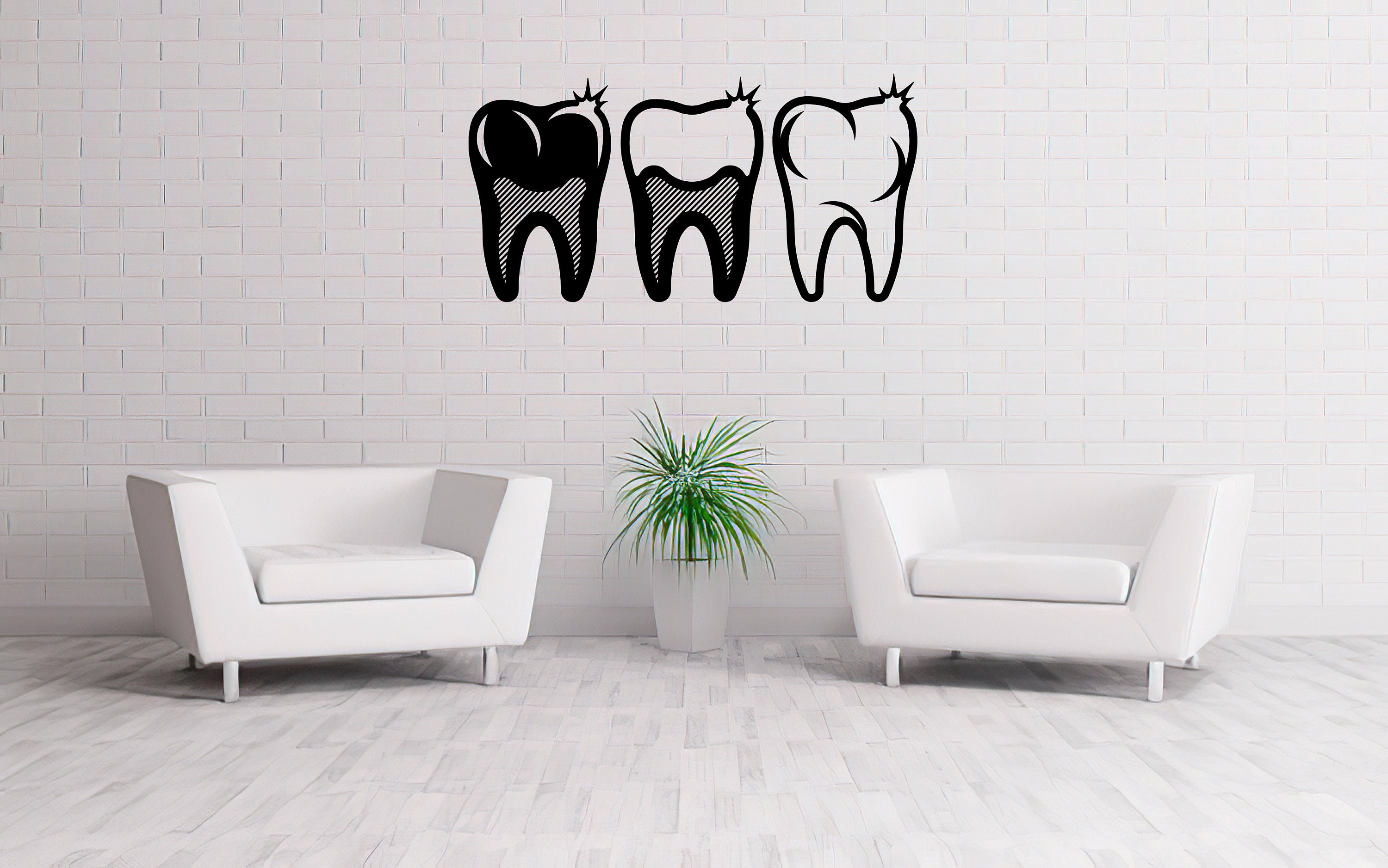 Teeth Wall Art Svg,dxf, EPS,AI and PDF Files.plasma Cut File,wall Art ...