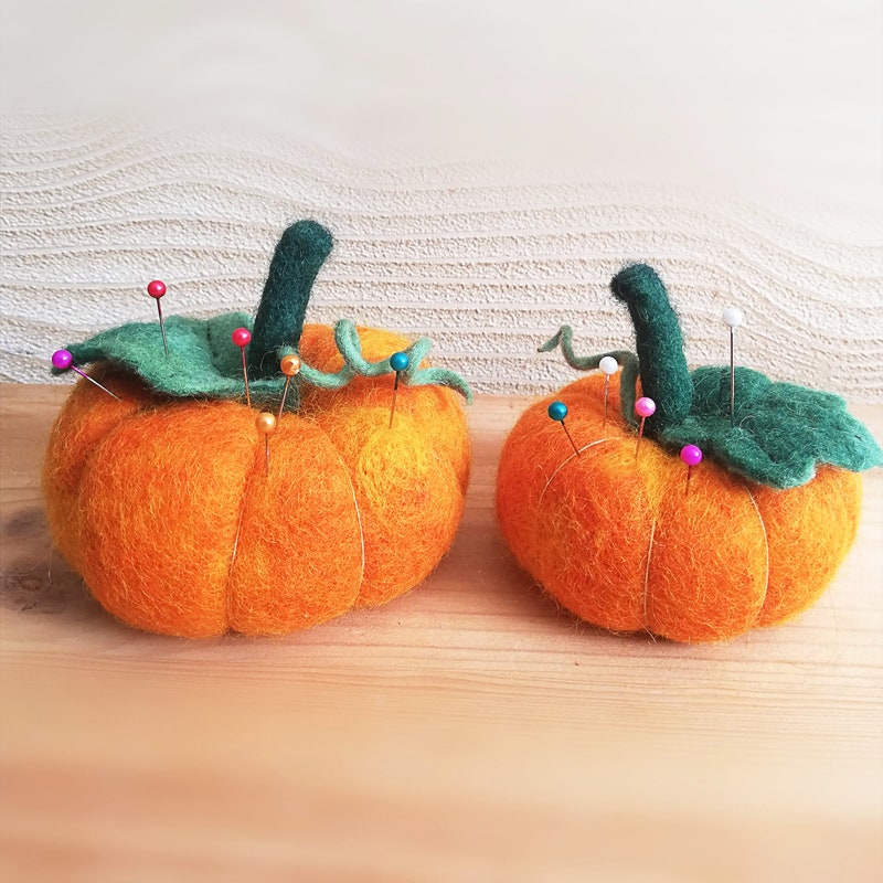 Pumpkin Pincushion - Etsy