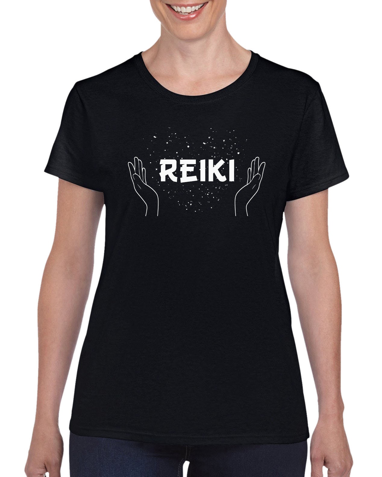 Reiki Healing Hands T-shirt Spiritual Clothing Lightworker | Etsy