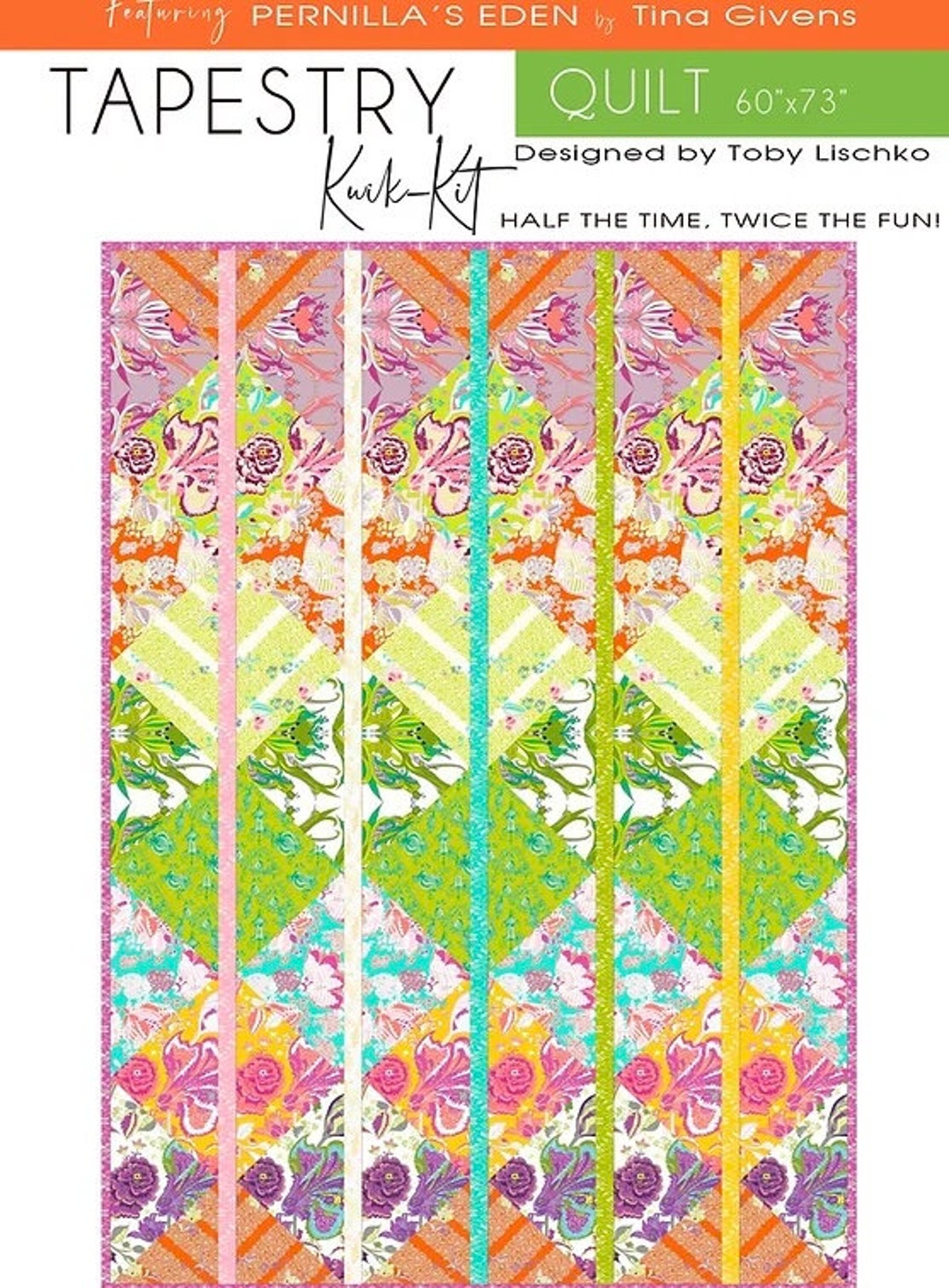 Kwik Quilt Kit Pre Cut Quilt Kit Tapestry Quilt Kit Pernilla Eden ...