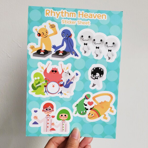 Rhythm Heaven Plush - Etsy