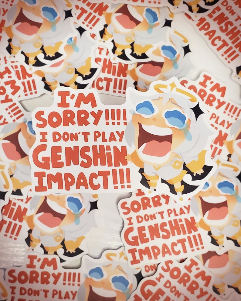 Crying Paimon Sticker - Etsy