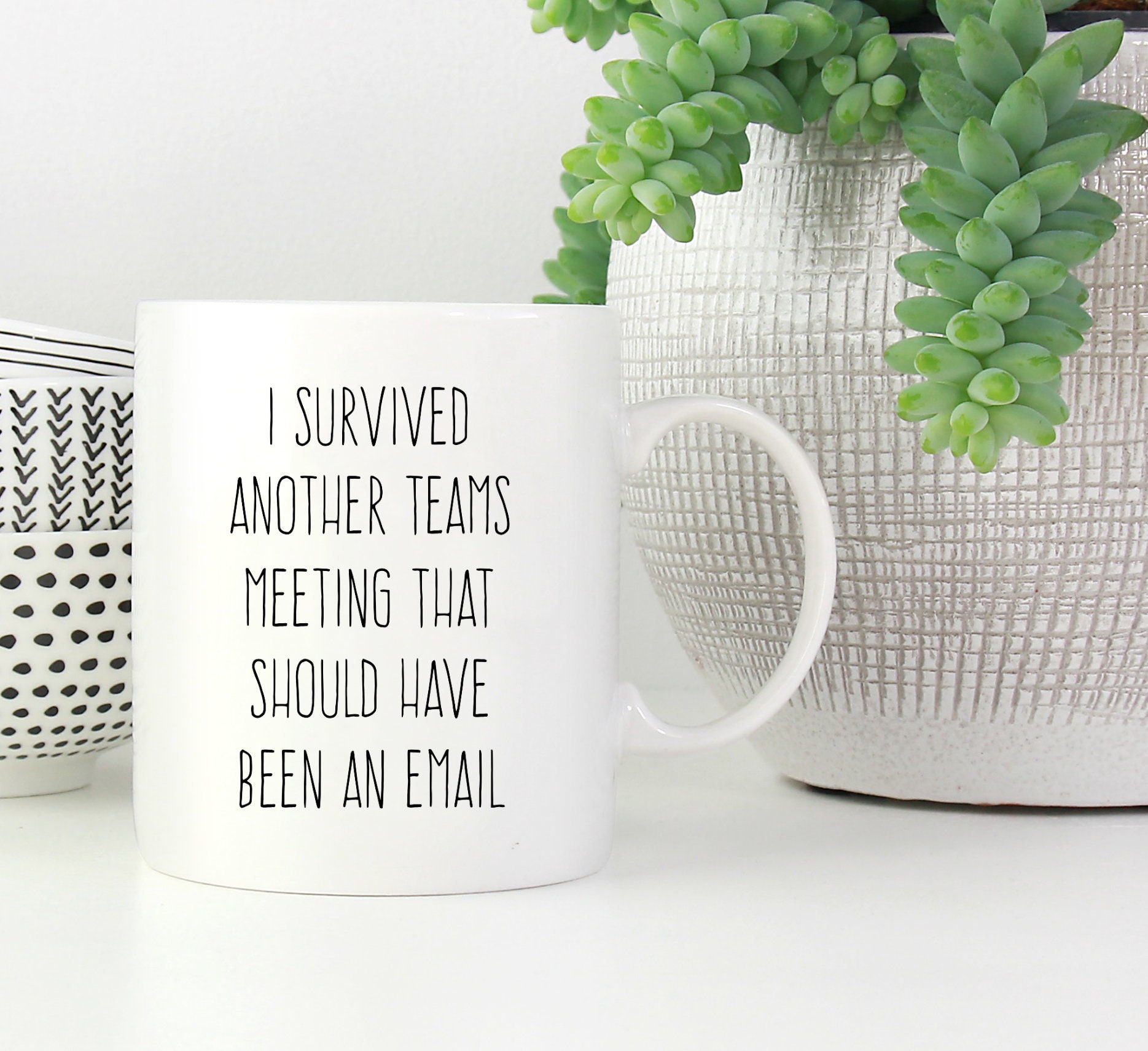 Work From Home Gift Mug Teams Meeting Mug Working From Home | Etsy