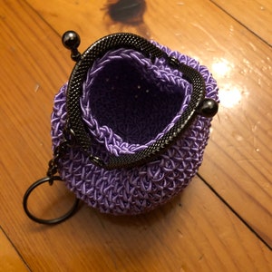 Handmade Knitted Pouches and Coin Purses - Etsy