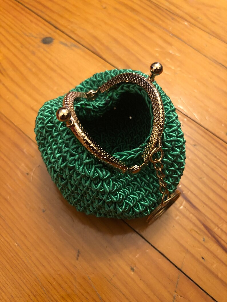 Handmade Knitted Pouches and Coin Purses - Etsy