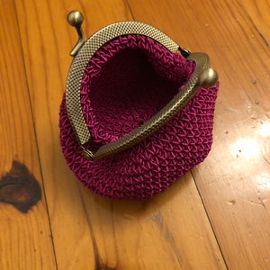 Handmade Knitted Pouches and Coin Purses - Etsy