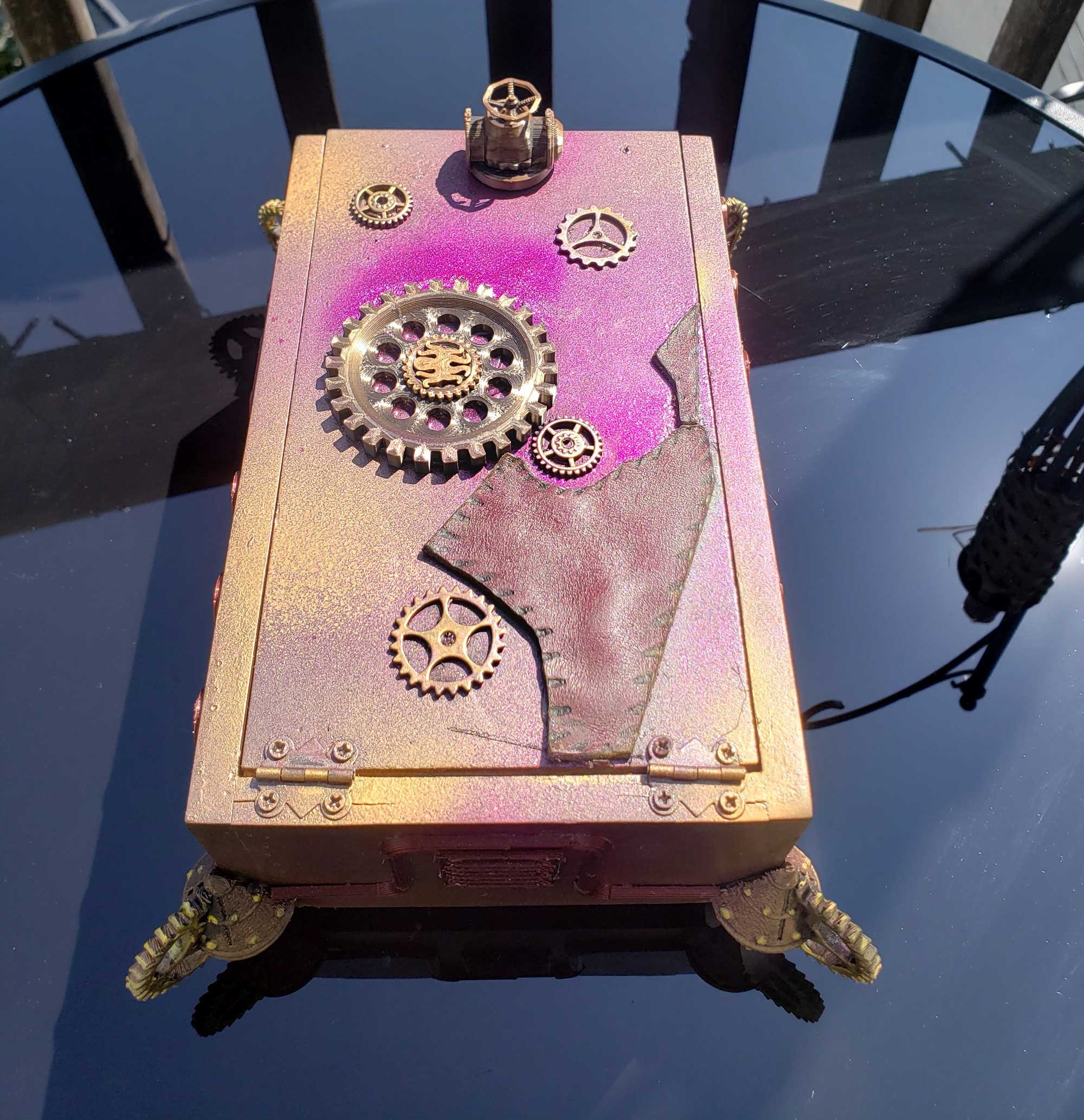 Steampunk Storage Box, Steampunk Treasure Box, Trinket Box, Jewelry Box ...