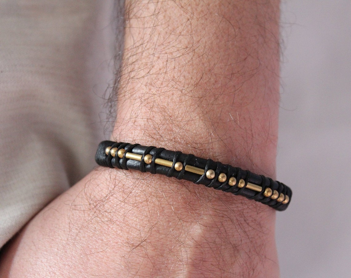 Morse Code Bracelet Personalized Gifts for Men Memorial Gift - Etsy