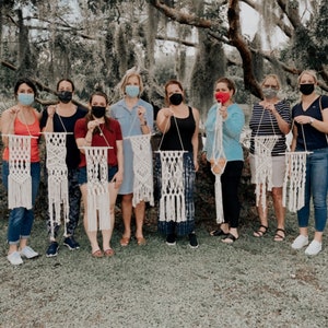 Macrame Workshop| Beginner Private Macrame Workshop Class Lesson Tutorial Orlando Florida or ...