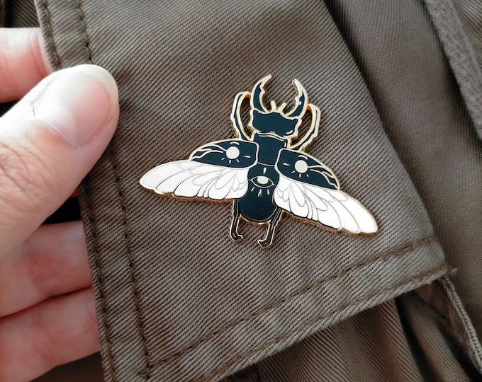 Stag Beetle Pin - Etsy