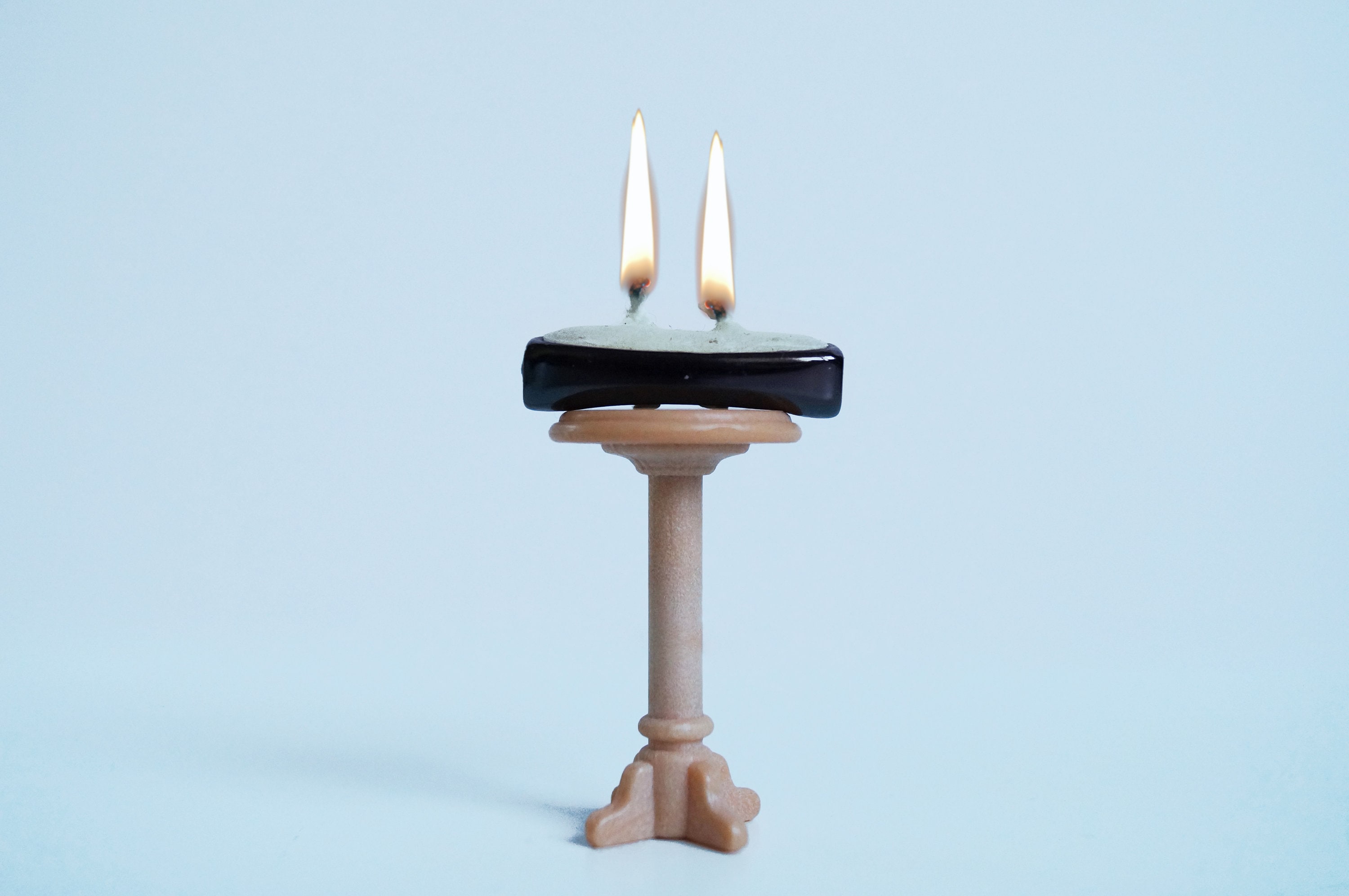 1:6 Scale Real Candle Miniature for Dollhouse, Barbie Doll Miniature ...