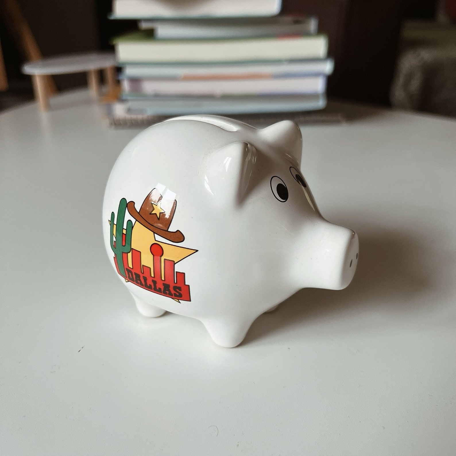Dallas Pig Adorable Coin Money Box - Etsy