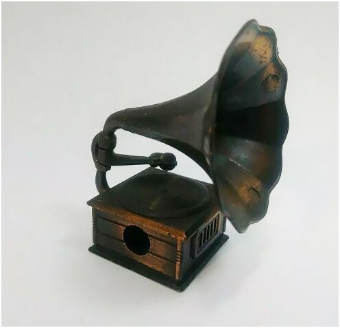 Diecast Dollhouse Miniature Stove Globe Record Player - Etsy