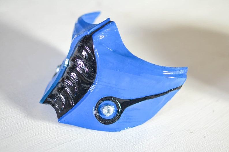 Sub-Zero Face Mask Mortal kombat | Etsy