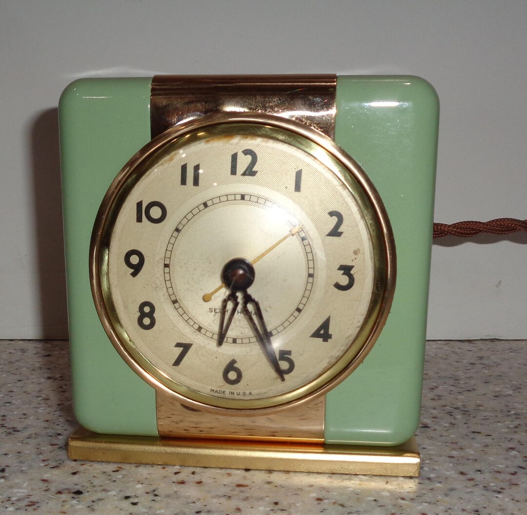 Seth Thomas Alarm Clock - Etsy
