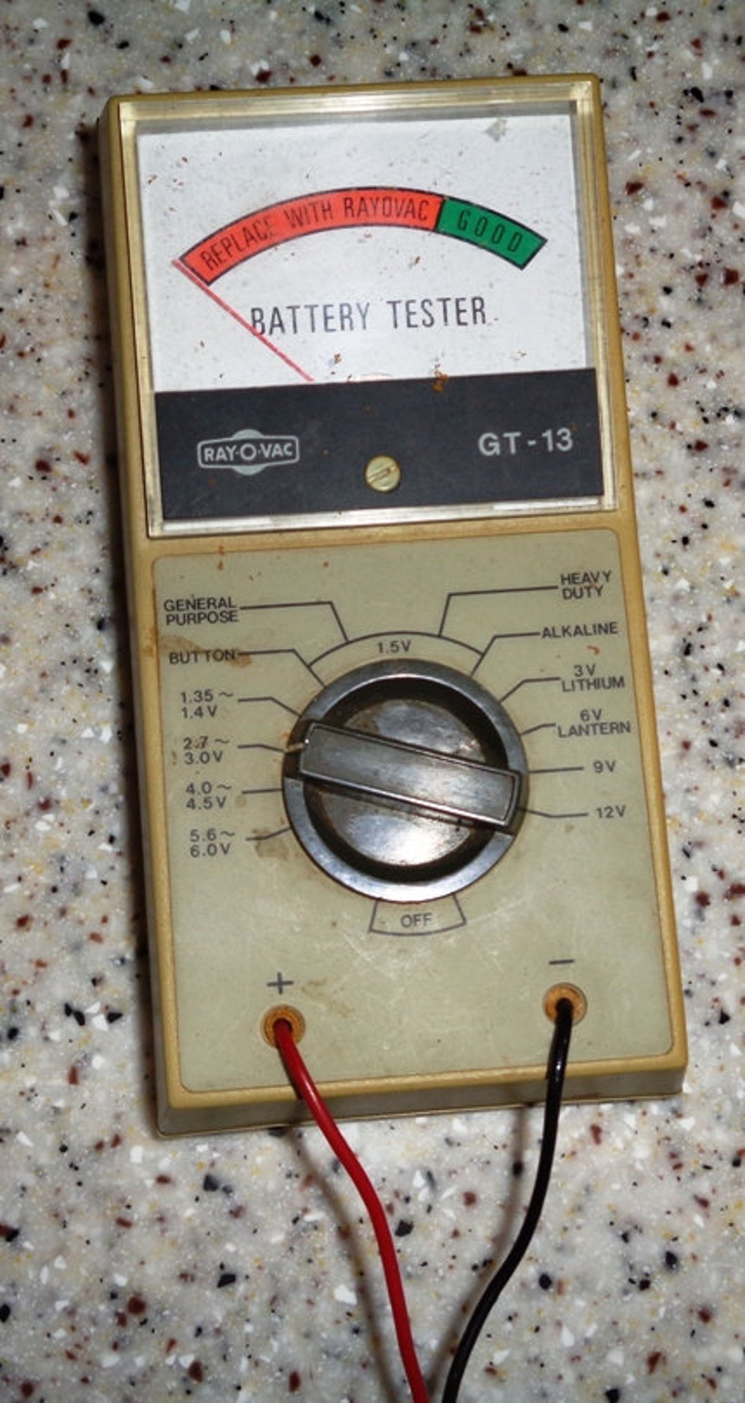 Vintage Rayovac Battery Tester - Etsy