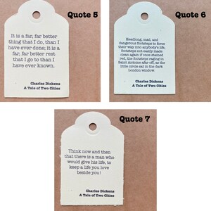 Charles Dickens' A Tale of Two Cities Beaded Bookmark - Other Charms ...