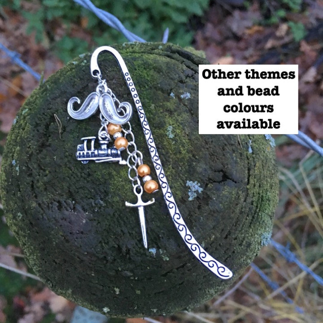 Murder Mystery Beaded Bookmark With the Theme and Bead Colour of Your ...