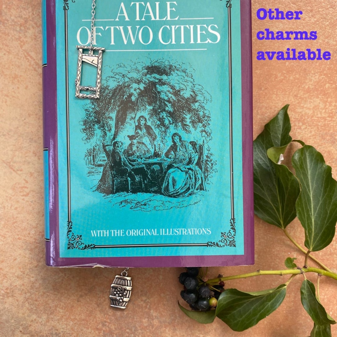 Charles Dickens' A Tale of Two Cities Inspired Chain Bookmark With 2 ...