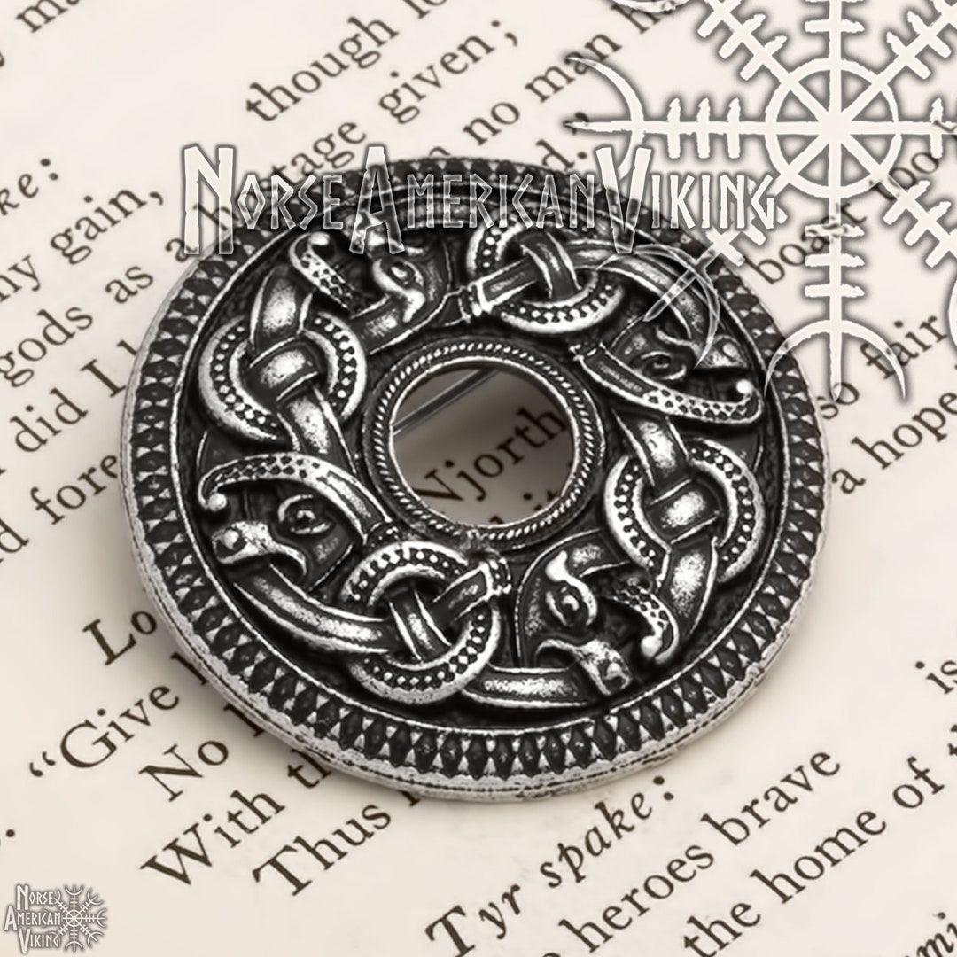 Viking Norse Borre Style Brooch - Etsy