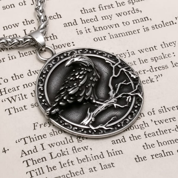 Raven Necklace - Etsy