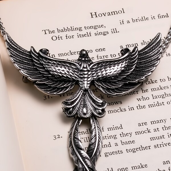 Phoenix Pendant - Etsy