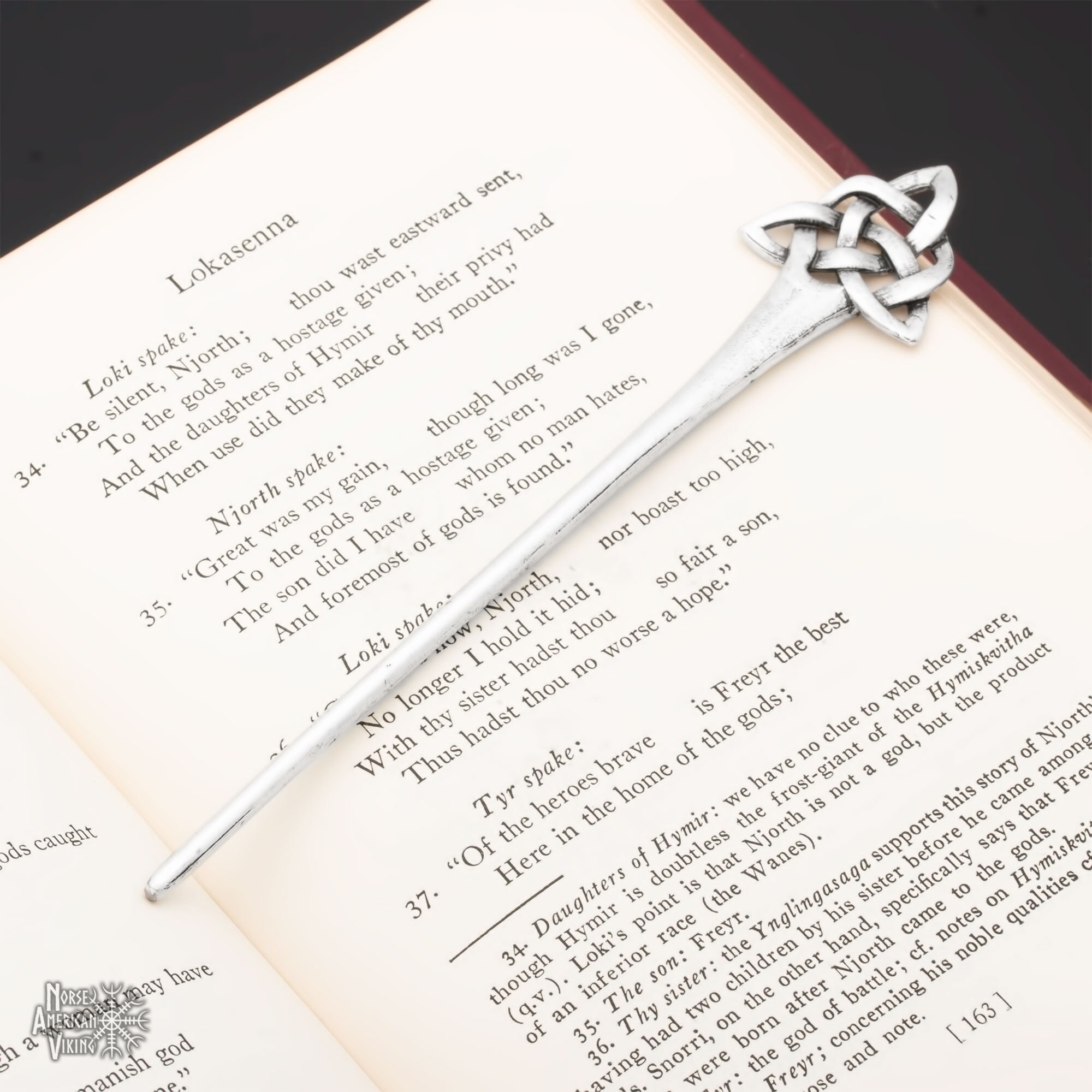 Viking Celtic Trinity Knot Hair Stick - Etsy