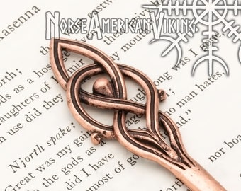 Viking Norse Knot Elven Elf Hair Pin - Etsy