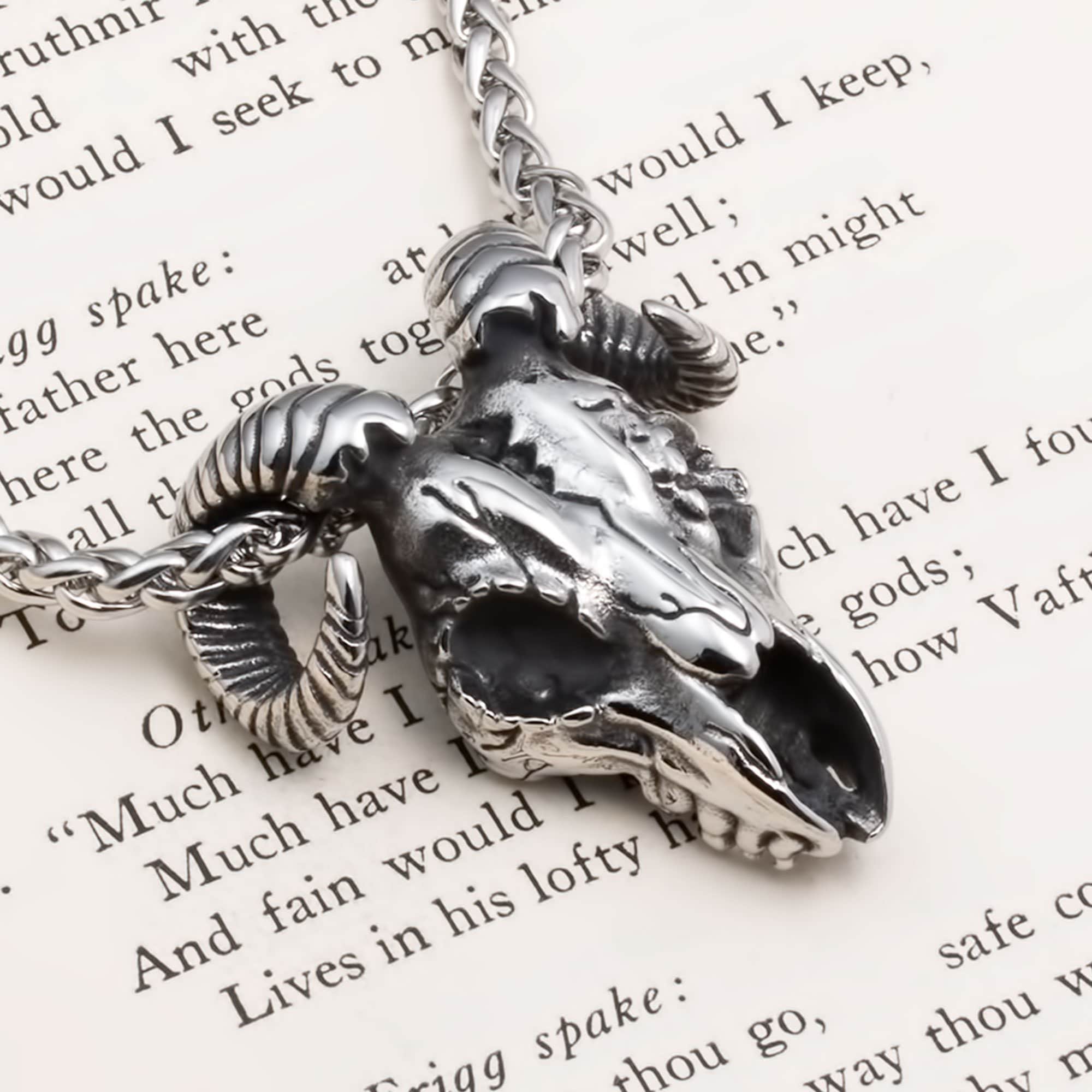 Tarsier Skull Necklace