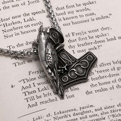 Hand Forged Viking Mjolnir Hammer Pendant Thor Hammer Necklace - Etsy