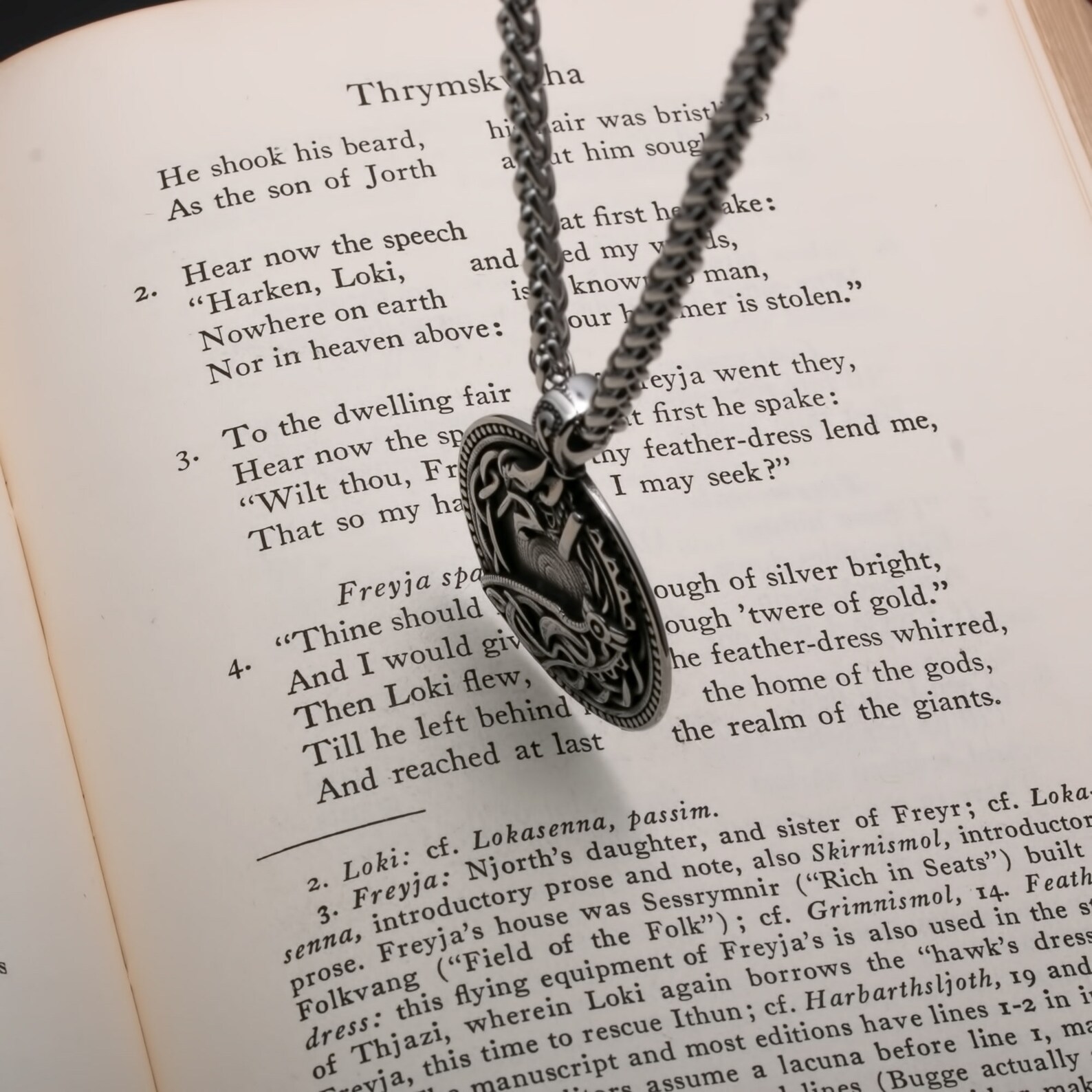 Viking Norse Dragon Medallion Stainless Steel Pendant Necklace - Etsy