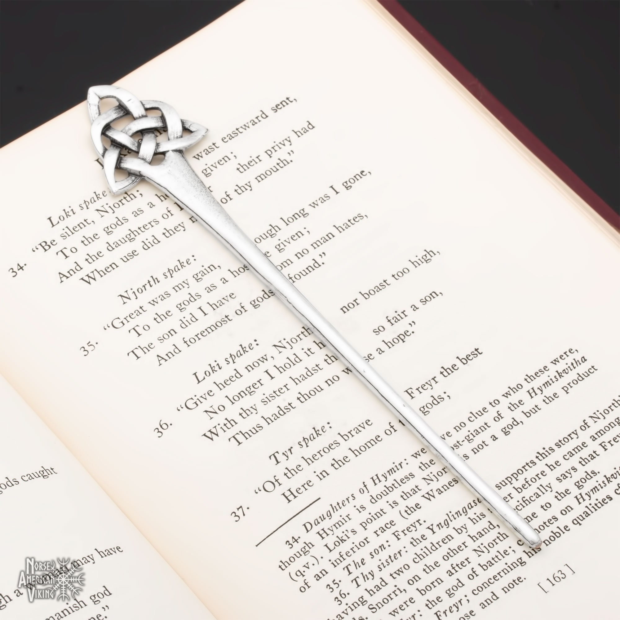 Viking Celtic Trinity Knot Hair Stick - Etsy