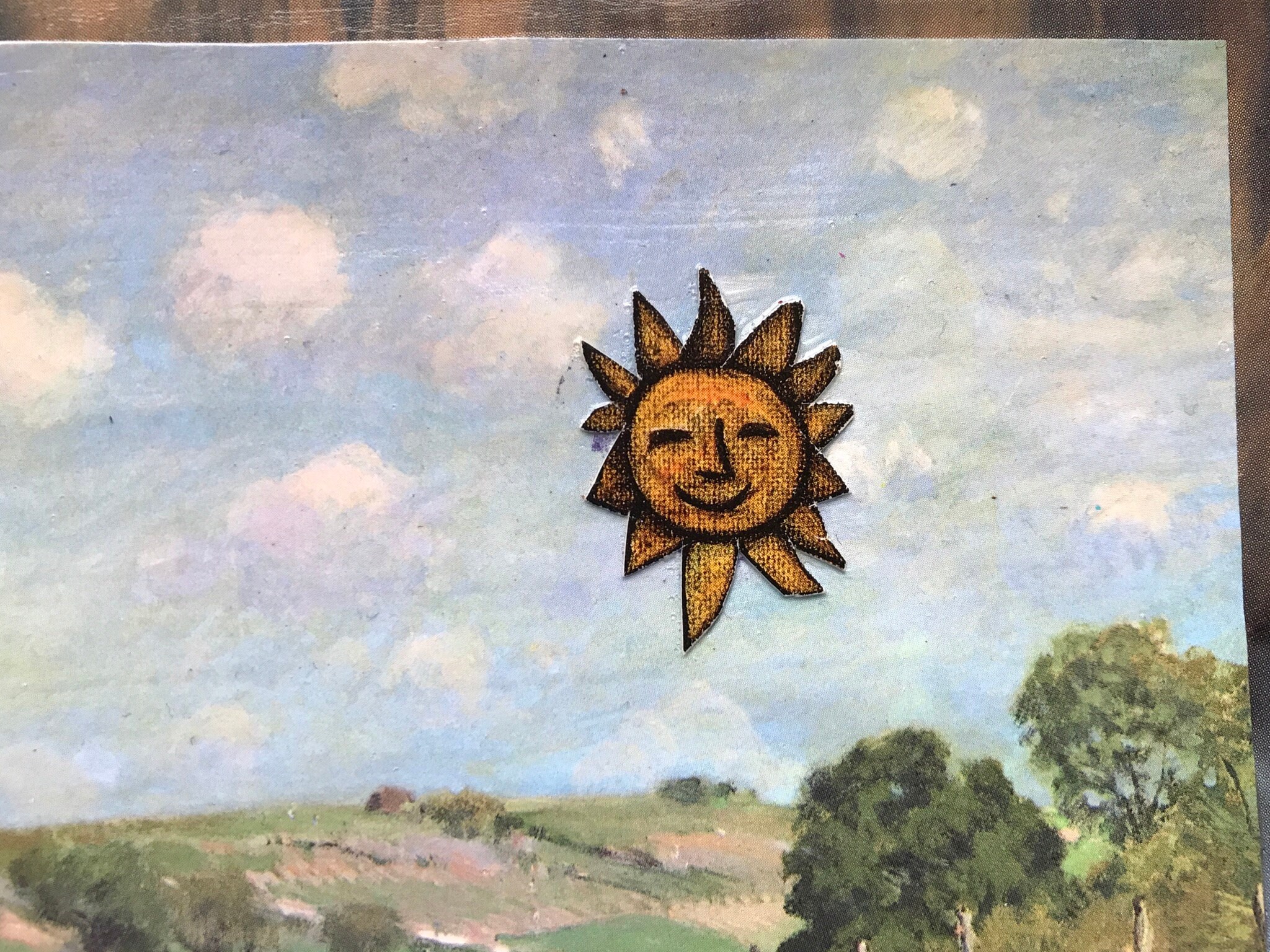 Chillin, in a Rustic Grey Floating Frame - Etsy UK