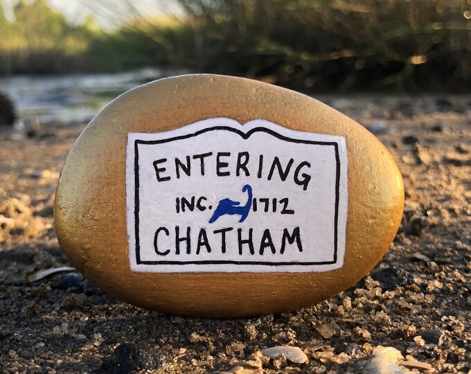 Entering Chatham Sign - Etsy