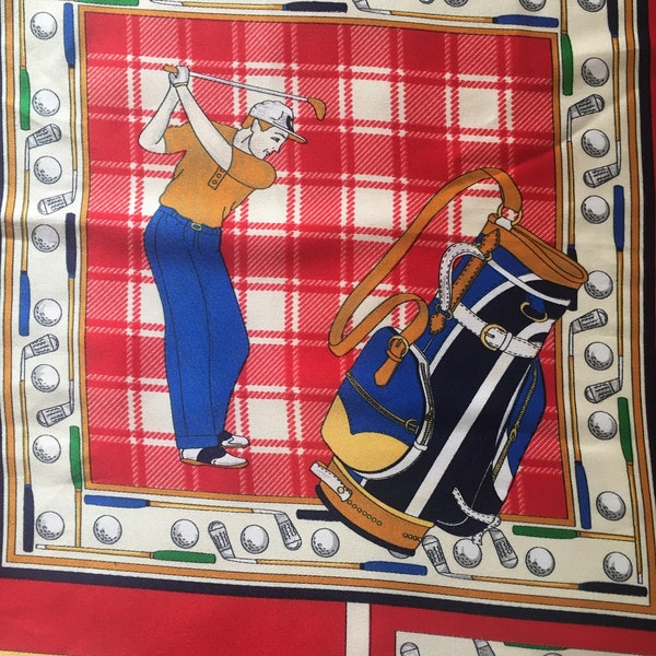 Golf Scarf - Etsy