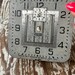 Vintage Metal Clock Face - Etsy