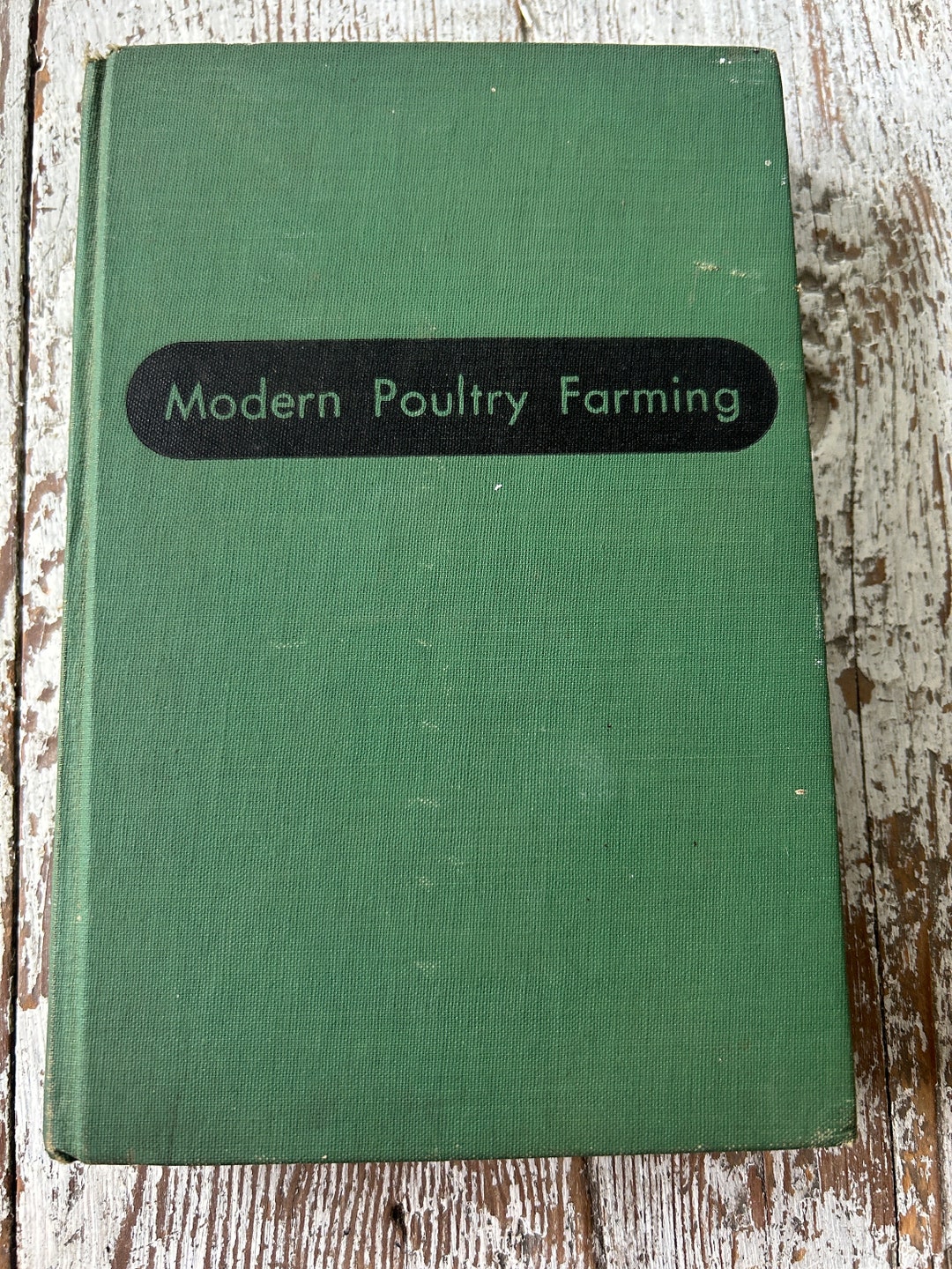 Vintage Book Modern Poultry Farming - Etsy