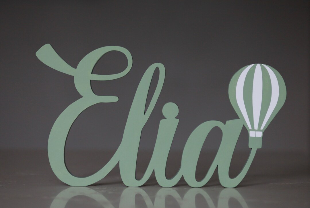 Personalized Wooden Lettering Hand Made Wood Nursery Decor - Etsy