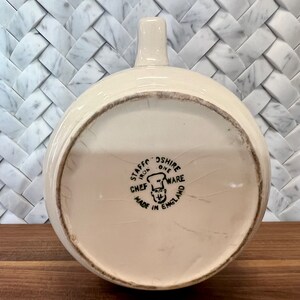 Vintage 1950s Staffordshire Chef Ware Blue Striped Pitcher, Farmhouse ...