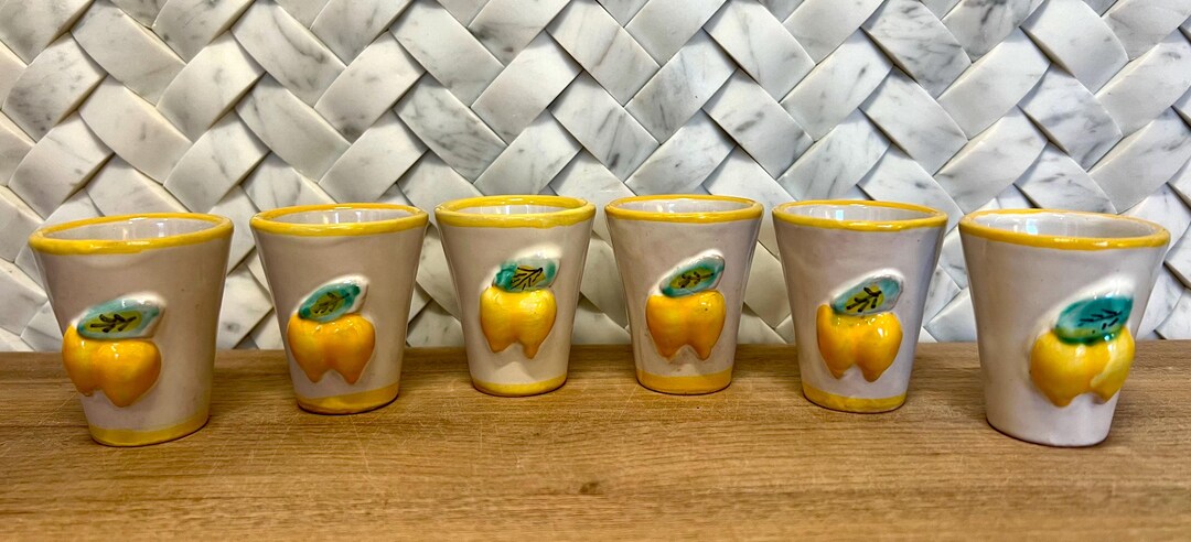 Rare Collectible Hand Painted Vintage Ceramic Vietri Toschi Lemon ...