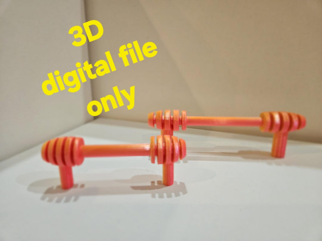 3D STL Digital File for Honey Dipper Handle for a Cup/tumbler - Etsy ...