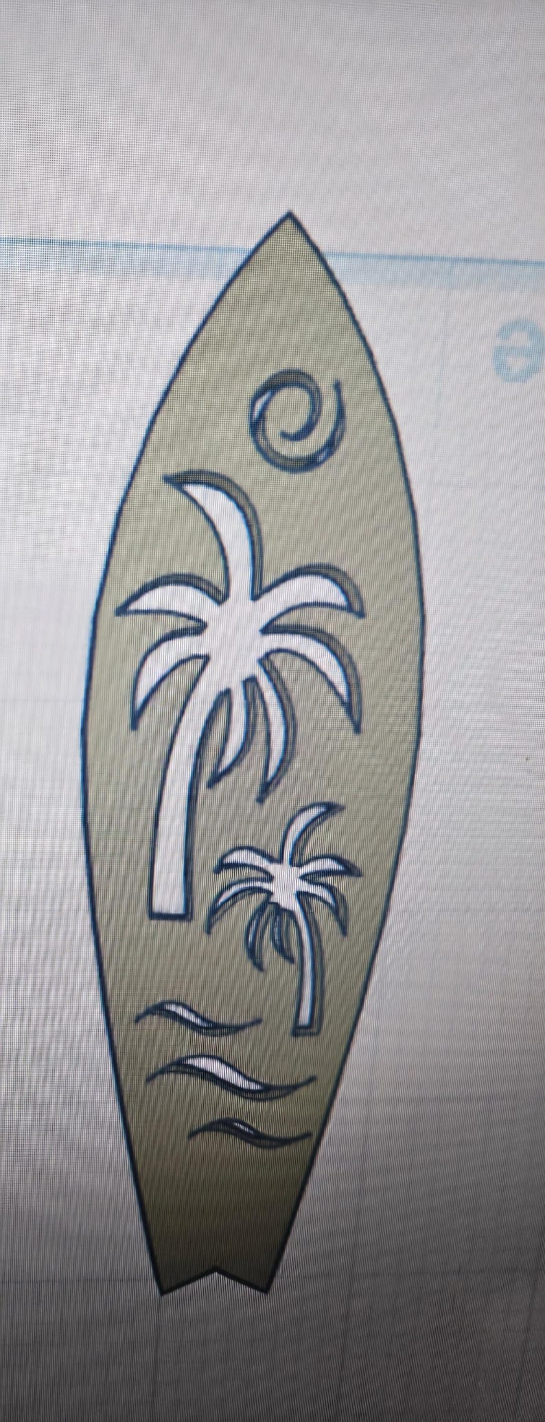 3D Surf Board Handles - Etsy