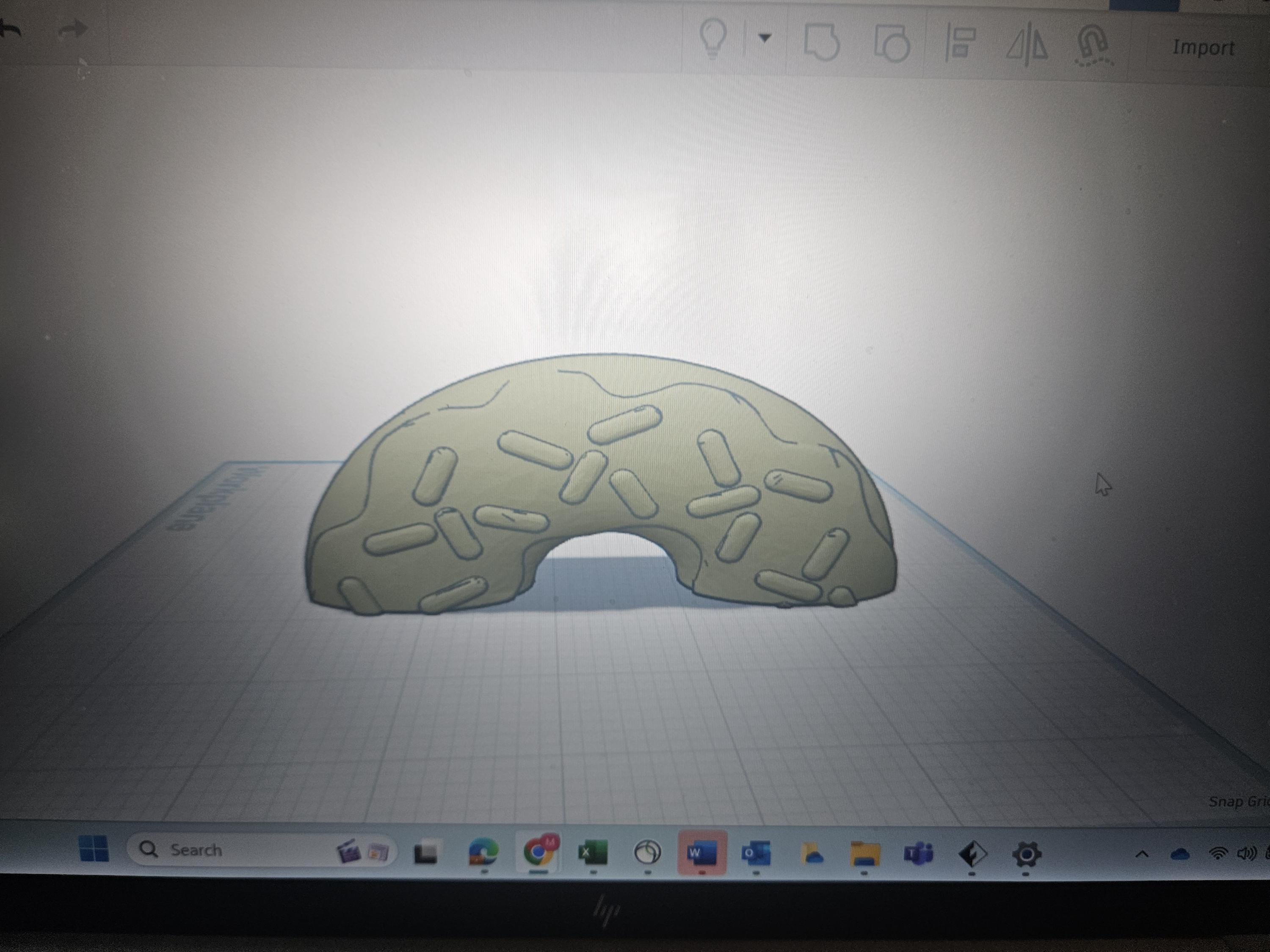 3D STL Digital File for Donut Handle - Etsy