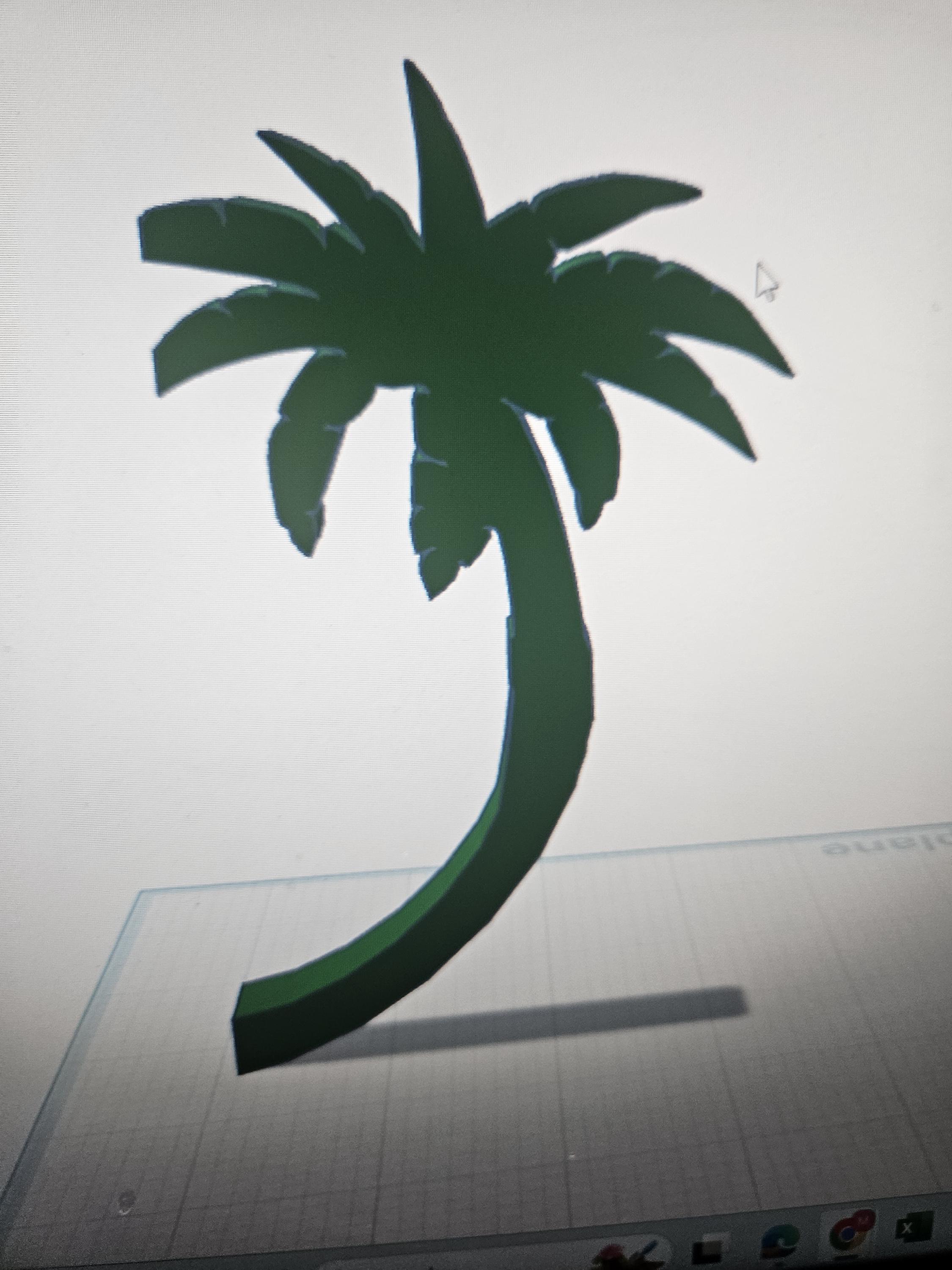 3D STL Digital File for Palm Tree Handles - Etsy