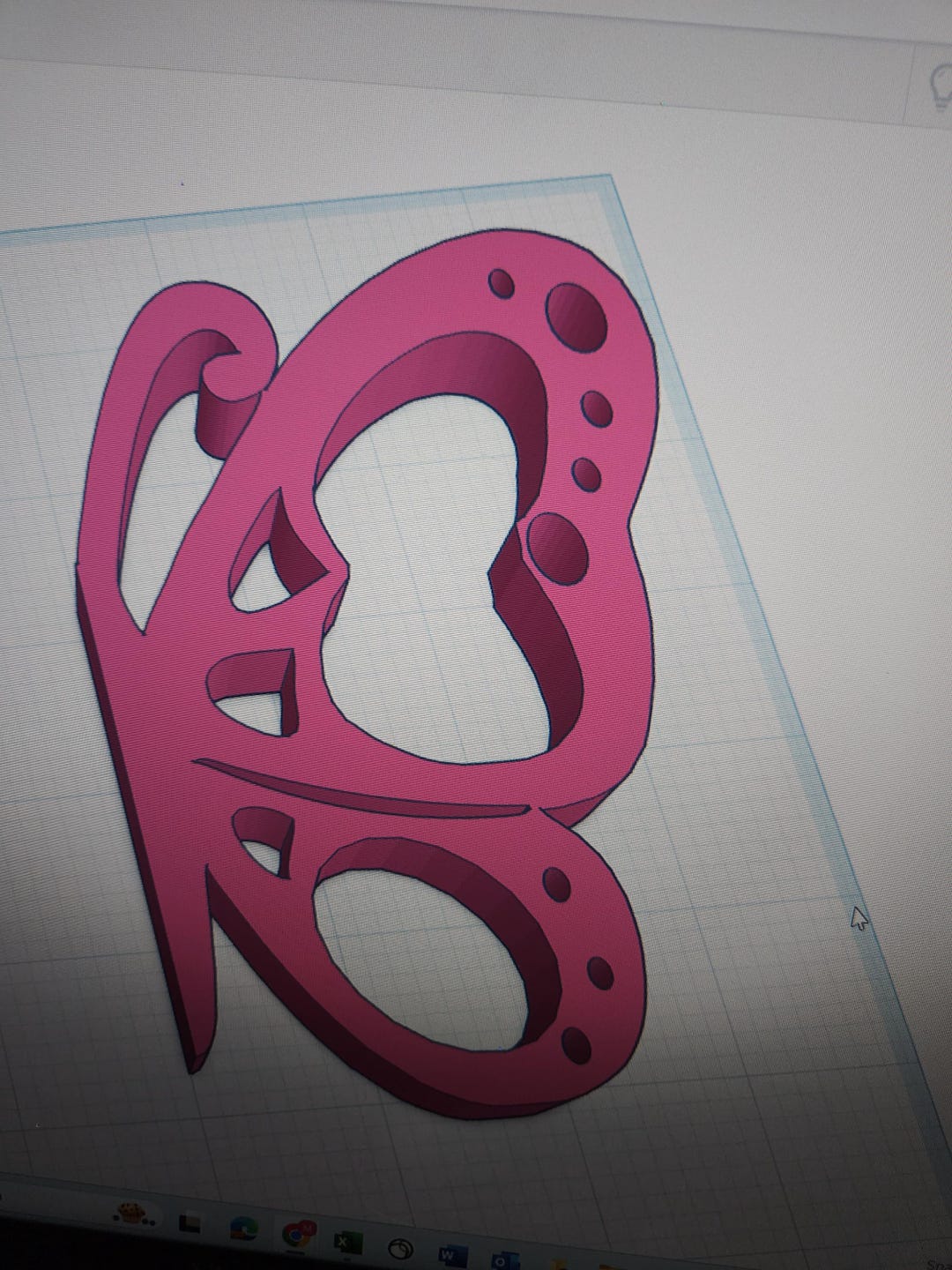 3D STL Digital File for Butterfly Handle - Etsy